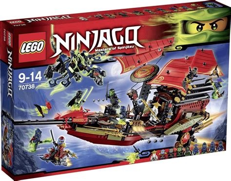 Lego Ninjago El Vuelo Final Del Barco De Asalto Ninja 70738