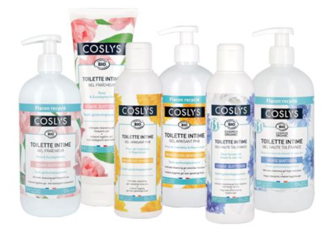 Hygiène intime Nos gels de toilette intime certifiés bio Coslys
