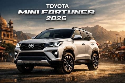Toyota Mini Fortuner Price In India 2026 Launch And Features