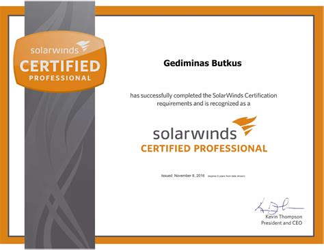 Solarwinds Certification Ppt