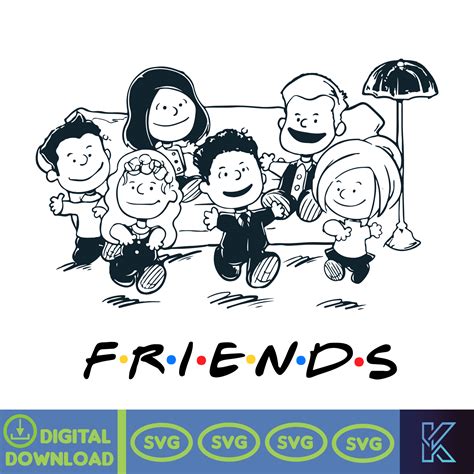 Friends Svg Friends Tv Show Png Friends Clipart Friends Inspire