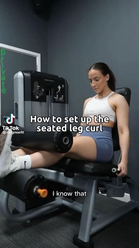 Leg Curl Using Leg Extention Machine