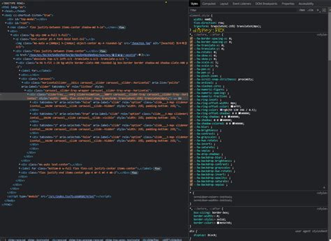 When Creating A Carousel No Flex Is Created In The Slider Component