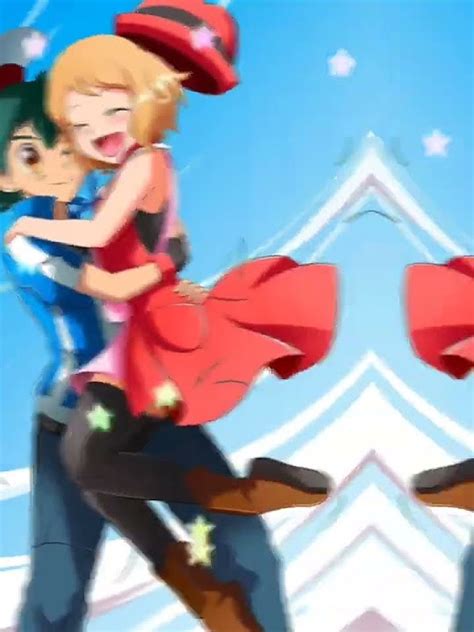 Ash X Serena Edit Ash X Serena Love Story 💕 Ash Love Serena