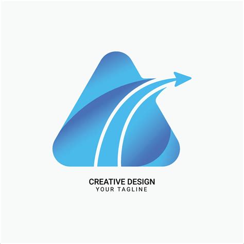 Creative Triangle Shape Abstract With Arrow 47524352 Vector Art At Vecteezy