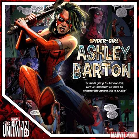 Spider Man Unlimited Spider Girl Ashley Barton Spider Girl