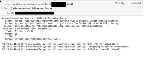 Linux Systemd Unit Files Edit Restart On Failure And Email Notifications Dev Community