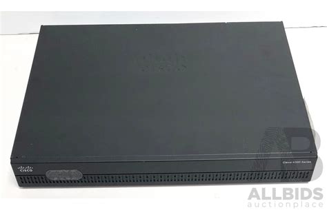 Cisco Isr4321 K9 4300 Series Lot 1488592 Allbids