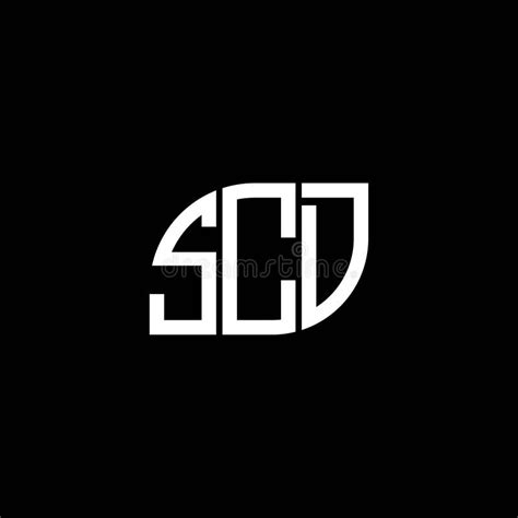 Scd Letter Logo Design On Black Background Scd Creative Initials