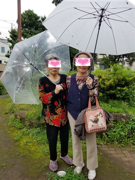 雨の日でもお散歩行きます｜スタッフブログ｜alsok介護株式会社