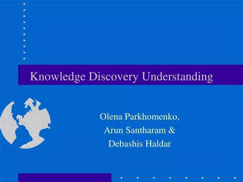 PPT Knowledge Discovery Understanding PowerPoint Presentation Free Download ID 6420584