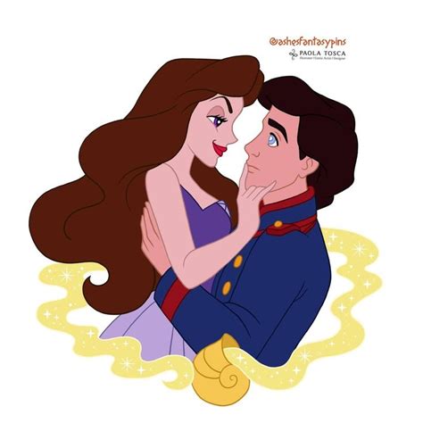 Ursula As Vanessa And Eric Drawing By Paolatoscaart Instagram