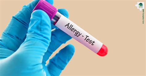 การทดสอบภูมิแพ้ด้วยการตรวจเลือด Allergen Specific Ige Bnh Hospital