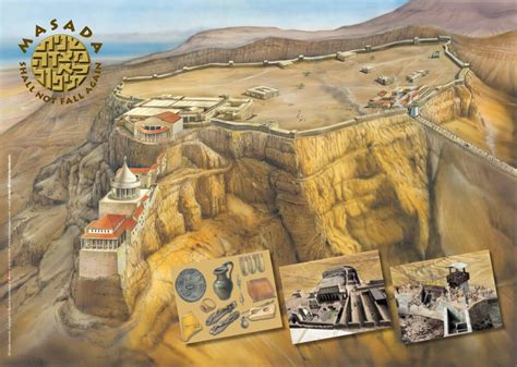 Masada Israel Map