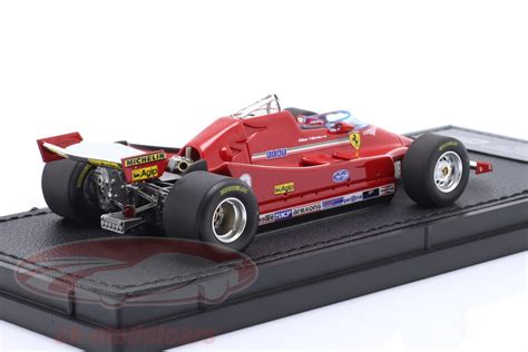 Gp Replicas 143 G Villeneuve Ferrari 126c 2 Qualification Italien Gp Formule 1 1980 Gp43 35b