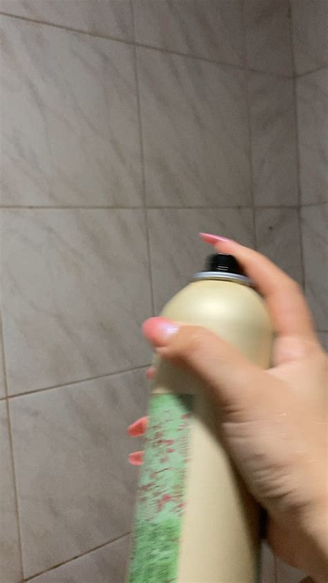 Why Is My Hairspray Doing This 💀 I Used It Without Shaking At First
