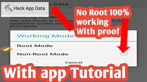 How To Use HACK APP DATA App In YouTube