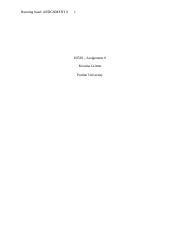 HI530 GrimmKristina Assignment8 Docx Running Head ASSIGNMENT 8 1