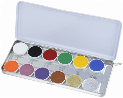 Kryolan Supracolor 12 Concealer Makeup Palette Saubhaya Makeup