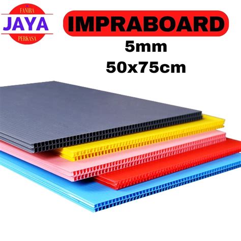 Jual Impraboard Jakarta Putih Hitam Kuning Tebal 5mm 50 X 75 Cm Shopee Indonesia