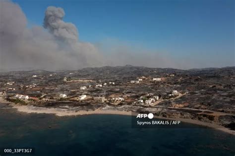 Más De 2000 Personas Fueron Desalojadas De Isla Griega De Corfú Por