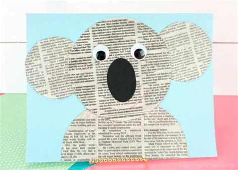 Figuras de animales con papel periódico Dale Detalles