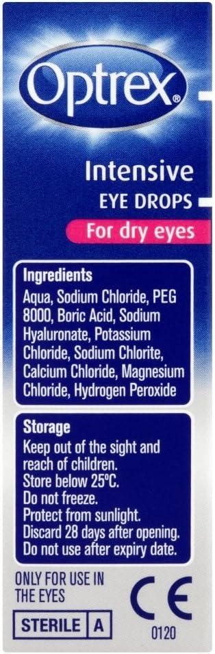 Optrex Intensive Eye Drops 10ml