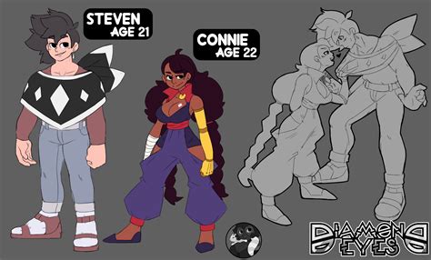 Steven And Connie Character Design By Layziidakkii On Newgrounds