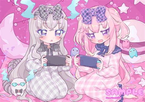 Hoshifuri Iku Ibuki Meno Otagon And Ikumin Prism Project Drawn By