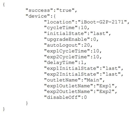 Dataprobe V W Ibcs Restful Api V Control User Guide