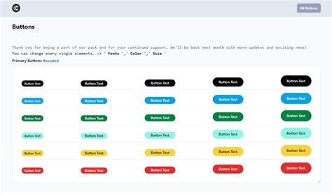 Modern Buttons Tailwind CSS By Esmailkhalifa CodeCanyon
