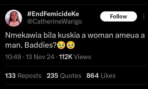 FEMINIST EXPOSED Sex Relationships Kenya Talk