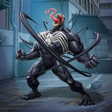 Patrick Brown On Instagram Heres A Venom I Did For Marvel A While