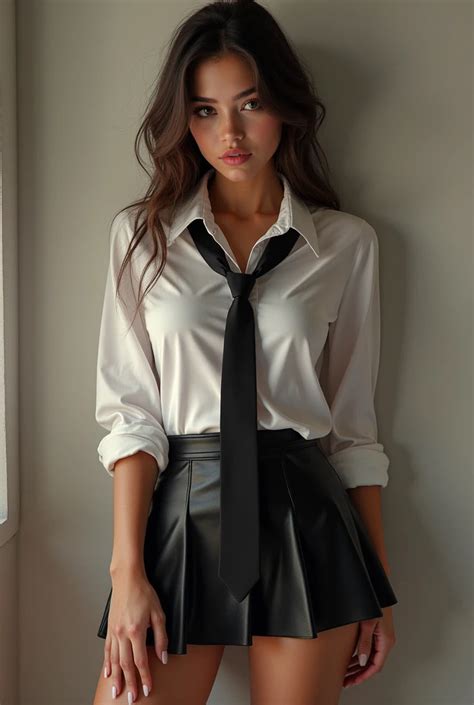 このお女性を私のために再現することができます しかし セクシーな学生服を着ている彼女と Seaart Ai