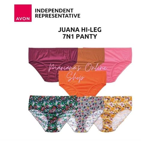 Avon Juana 7 In 1 Hi Leg Maxi Panty Pack Shopee Philippines