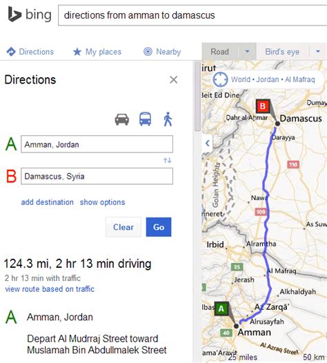 Bing Map Driving Directions At Calvin Hartnett Blog