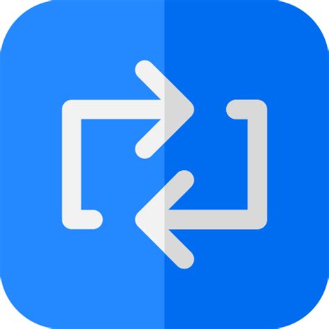 Repeat Basic Rounded Flat Icon