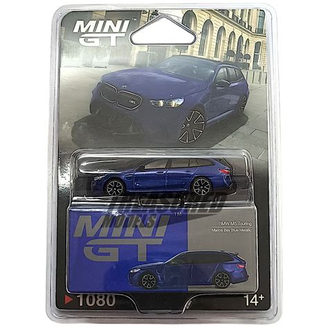 Mini Gt Bmw M5 Touring G99 Marina Bay Blue Metallic Blister Packagin