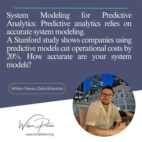Predictiveanalytics Systemmodeling Datascience Ai Machinelearning Innovation Efficiency