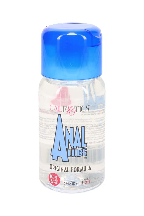 Anal Lube Original Formula Water Based 6 Oz Primate Glass
