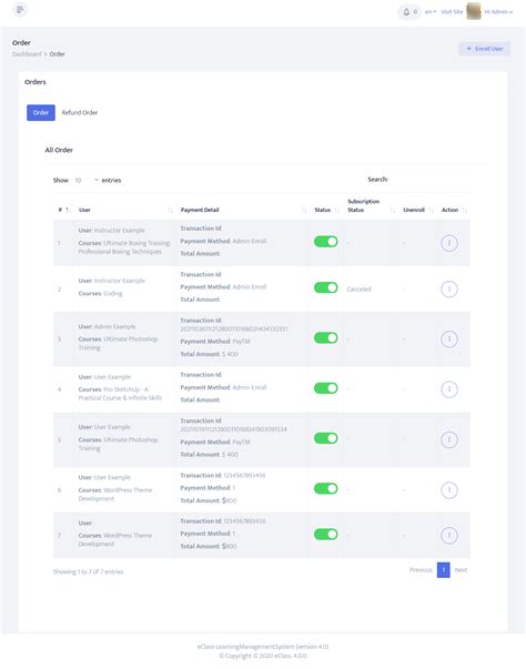 Eclass Learning Management System By Media City Codecanyon