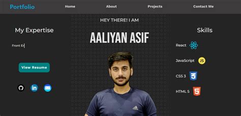 Video Aaliyan Asif On Linkedin Swiftsolvers React Css Portfolio