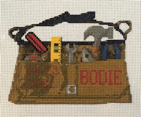 Construction Tool Belt A Productive Cross Stitch Pattern In Pdf Format