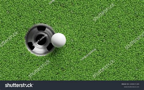 Golf Grass Top View