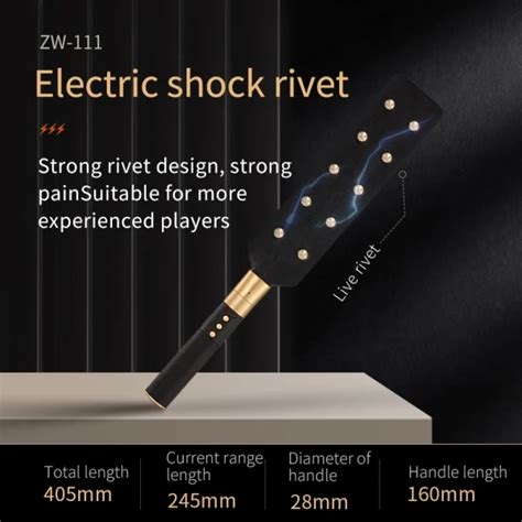 Electric Paddle Electric Shock Rivet Shot Sexlovemall