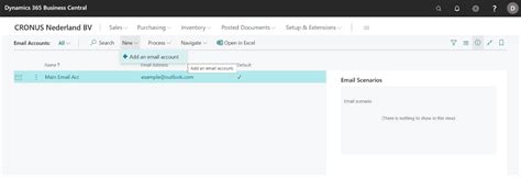 Dynamics 365 Business Central Email And Email Message Basics