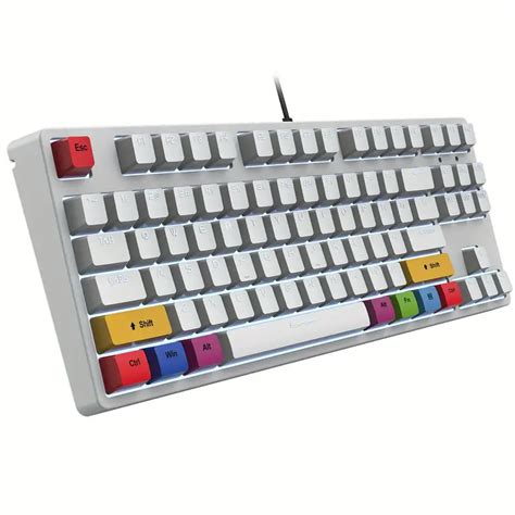 기계식 키보드 유선 소형 Pc Pbt 맞춤형 염료 승화 키캡 키보드 패드 빨간색 스위치 기계식 게임용 키보드 Temu