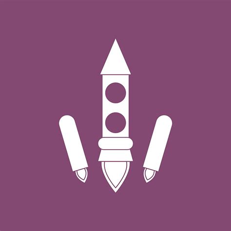 아이콘 공간 로켓 시작 벡터 Ai Eps Uidownload