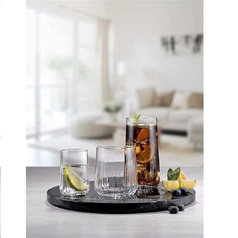 Buy Pasabahce 18 Piece Nova Tumbler Set 6 Piece Long Drink Glass 360