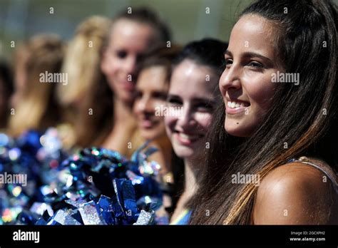 Cheerleaders Hungarian Grand Prix Saturday 29th July 2017 Budapest